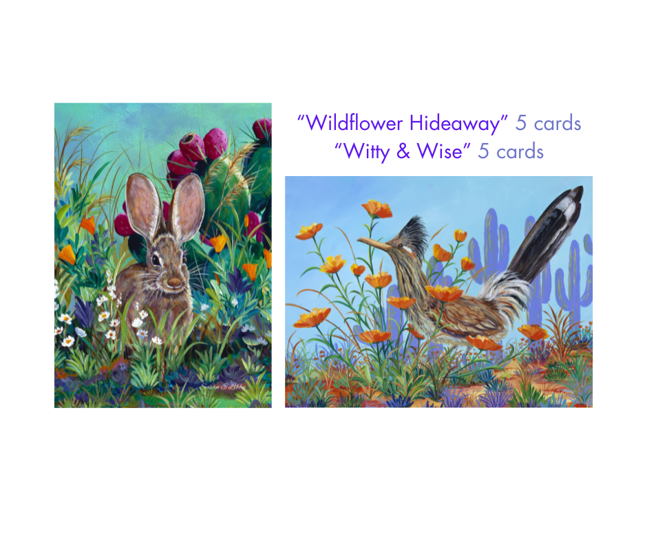 Everyday Boxed Cards, TWO IMAGES: Wildflower Hideaway & Witty and Wise ...